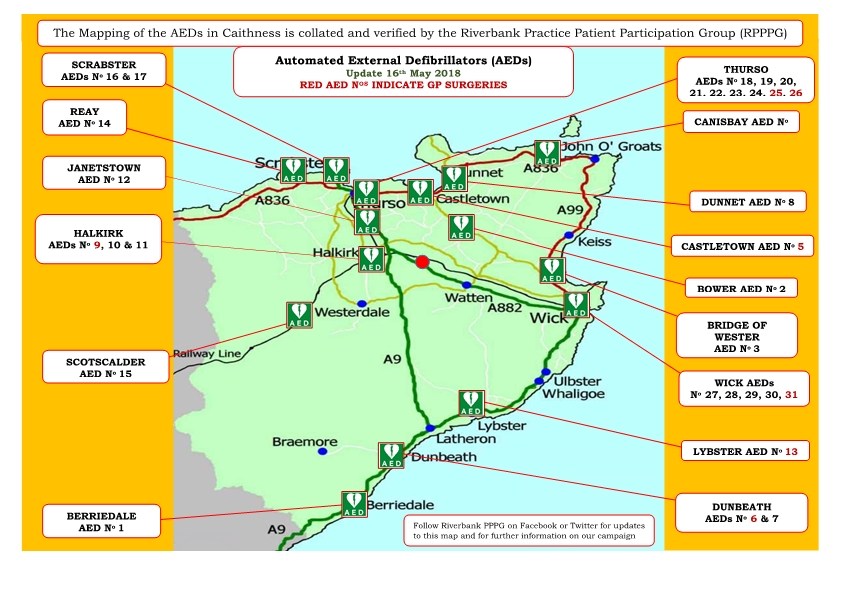 Training on defibrillator use | Berriedale & Dunbeath Community Council